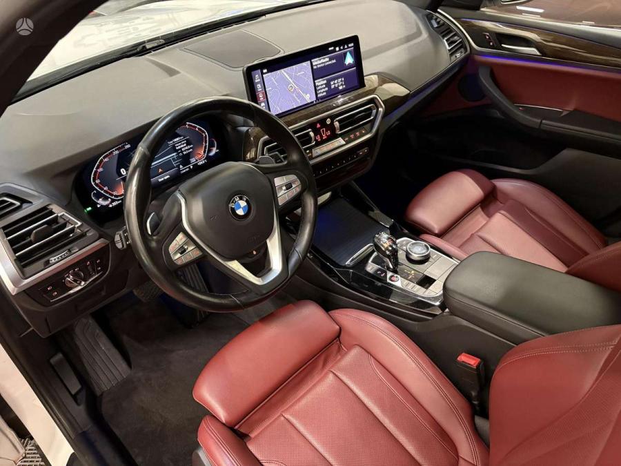 Balts BMW X3 2023 Viļņa, ar dzinēja tilpumu 2.00 L un nobraukumu 141 tūkst. km par 31990 €, foto 12 vietnē AUTOMOTO.COM.LV