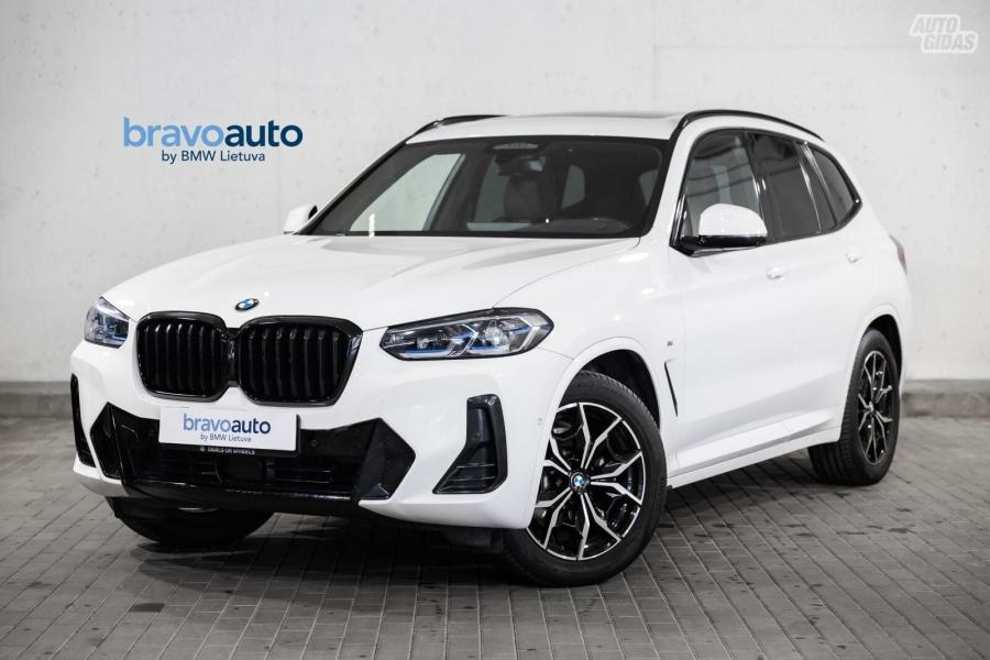 Balts BMW X3 2023 Viļņa, ar dzinēja tilpumu 3.00 L un nobraukumu 44 tūkst. km par 45491 €, foto 1 vietnē AUTOMOTO.COM.LV