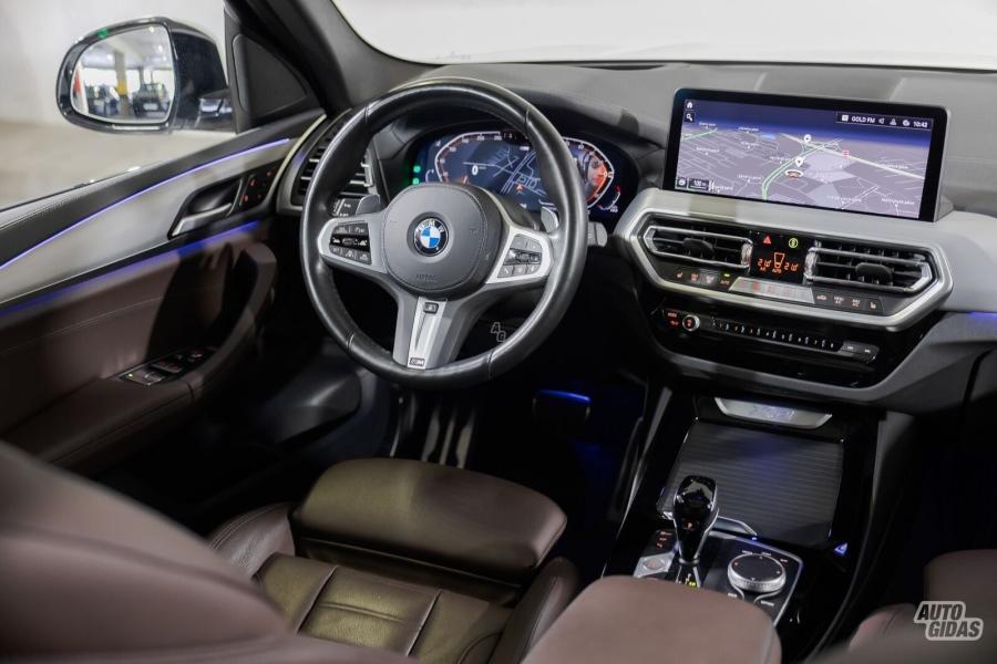Balts BMW X3 2023 Viļņa, ar dzinēja tilpumu 3.00 L un nobraukumu 44 tūkst. km par 45491 €, foto 22 vietnē AUTOMOTO.COM.LV