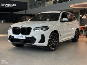 White BMW X3 2023 in Vilnius, with an engine capacity of 2.00 L and mileage of 177 thousand km for 33991 €, photo  on AUTOMOTO.COM.LV