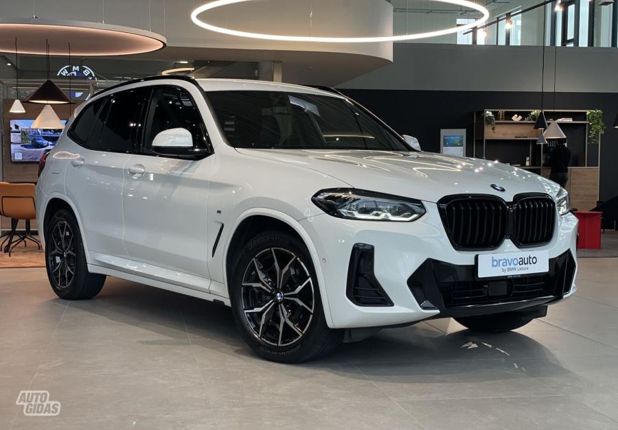 Balts BMW X3 2023 Viļņa, ar dzinēja tilpumu 2.00 L un nobraukumu 177 tūkst. km par 33991 €, foto 4 vietnē AUTOMOTO.COM.LV