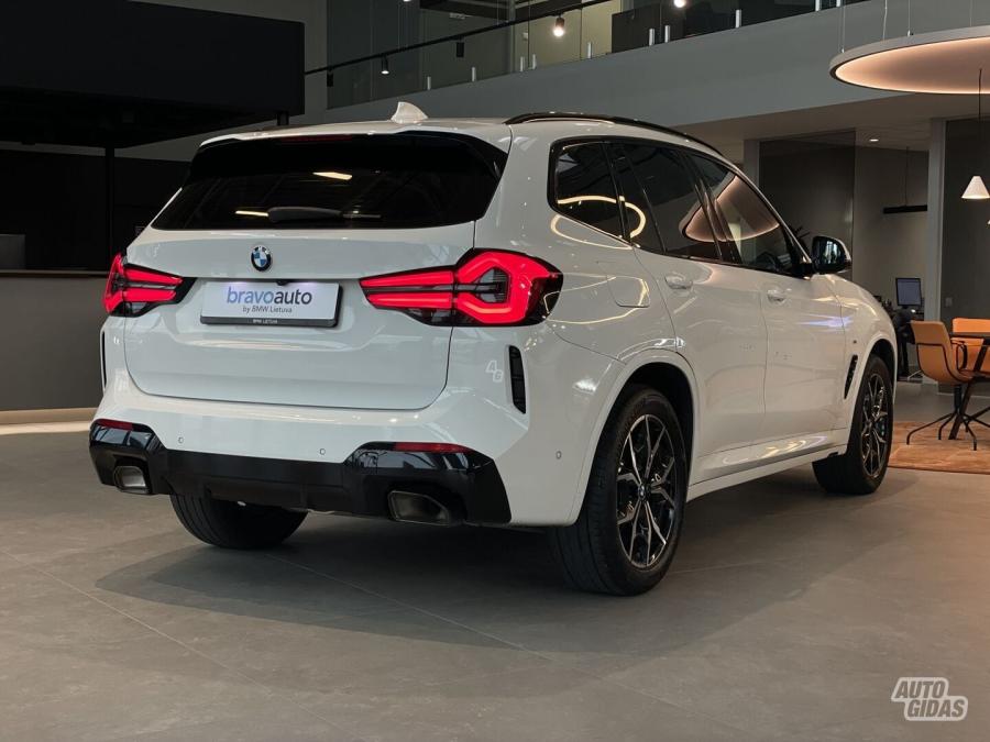 Balts BMW X3 2023 Viļņa, ar dzinēja tilpumu 2.00 L un nobraukumu 177 tūkst. km par 33991 €, foto 5 vietnē AUTOMOTO.COM.LV