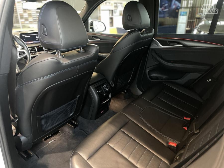 Balts BMW X3 2023 Viļņa, ar dzinēja tilpumu 2.00 L un nobraukumu 177 tūkst. km par 33991 €, foto 15 vietnē AUTOMOTO.COM.LV