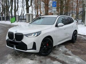 White BMW X3 2025 in Kaunas, with an engine capacity of 2.00 L and mileage of 12 thousand km for 65000 €, photo  on AUTOMOTO.COM.LV