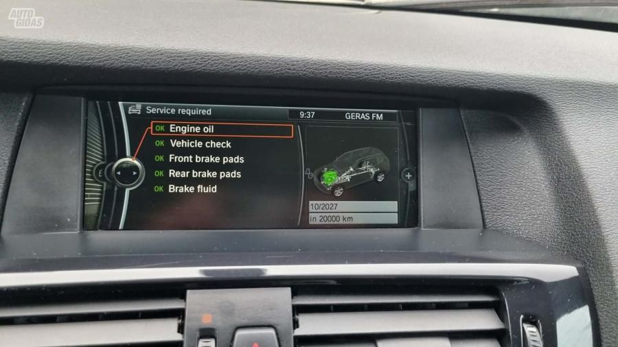 Balts BMW X3 2011 Kauņa, ar dzinēja tilpumu 3.00 L un nobraukumu 301 tūkst. km par 6500 €, foto 10 vietnē AUTOMOTO.COM.LV