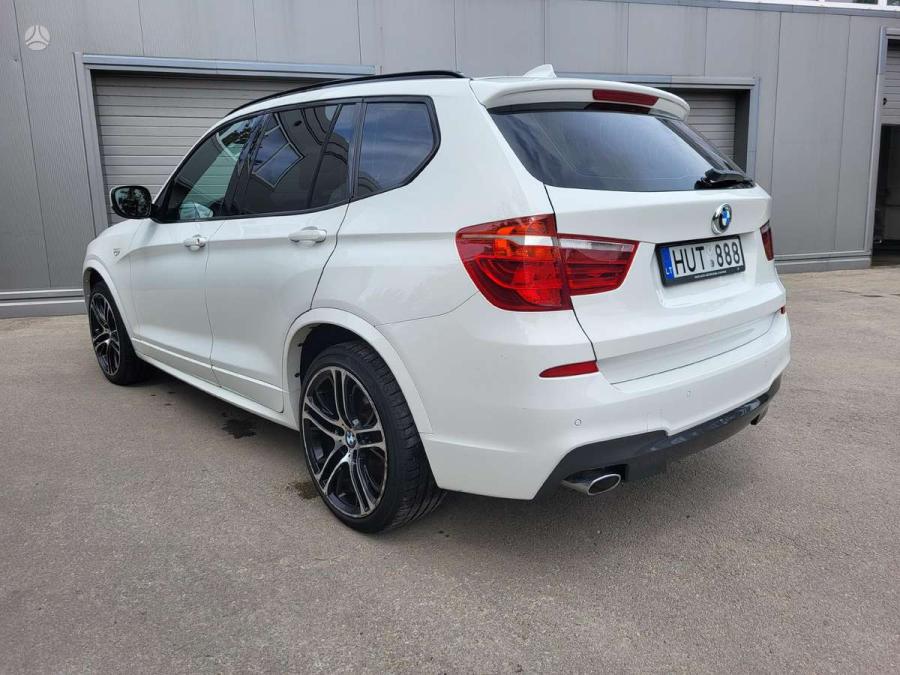 White BMW X3 2012 in Kaunas, with an engine capacity of 2.00 L and mileage of 259 thousand km for 11900 €, photo 5 on AUTOMOTO.COM.LV