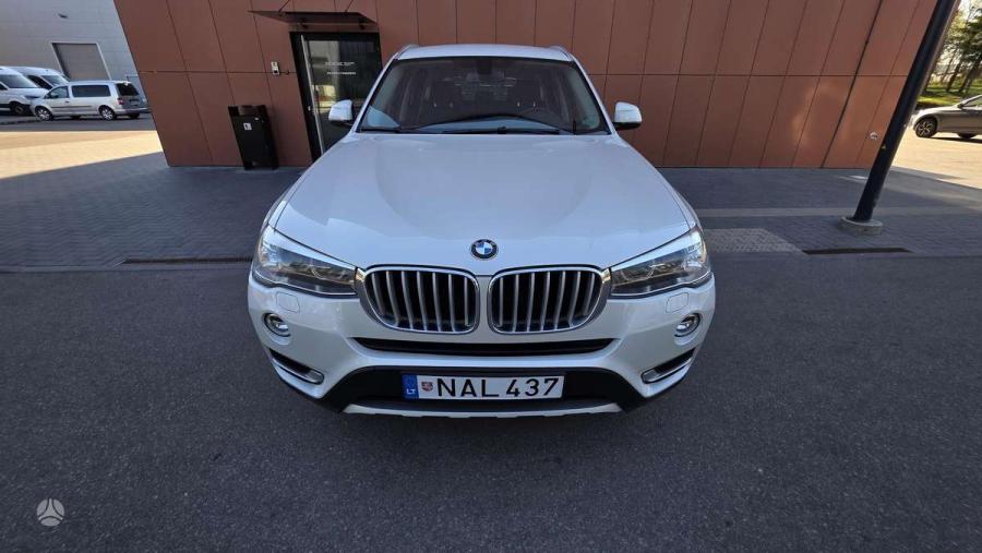 Balts BMW X3 2016 Viļņa, ar dzinēja tilpumu 2.00 L un nobraukumu 332 tūkst. km par 13450 €, foto 4 vietnē AUTOMOTO.COM.LV