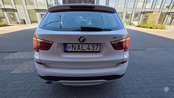 Balts BMW X3 2016 Viļņa, ar dzinēja tilpumu 2.00 L un nobraukumu 332 tūkst. km par 13450 €, foto 6 vietnē AUTOMOTO.COM.LV