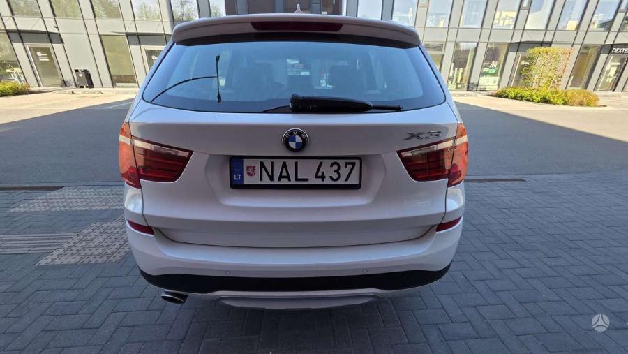 Balts BMW X3 2016 Viļņa, ar dzinēja tilpumu 2.00 L un nobraukumu 332 tūkst. km par 13450 €, foto 7 vietnē AUTOMOTO.COM.LV