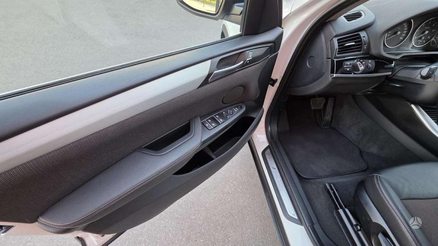 Balts BMW X3 2016 Viļņa, ar dzinēja tilpumu 2.00 L un nobraukumu 332 tūkst. km par 13450 €, foto 19 vietnē AUTOMOTO.COM.LV