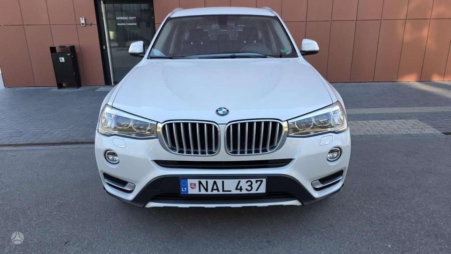 Balts BMW X3 2016 Viļņa, ar dzinēja tilpumu 2.00 L un nobraukumu 332 tūkst. km par 12000 €, foto 1 vietnē AUTOMOTO.COM.LV