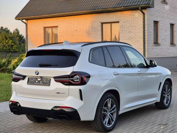 White BMW X3 2018 in Vilnius, with an engine capacity of 2.00 L and mileage of 181 thousand km for 26950 €, photo 5 on AUTOMOTO.COM.LV