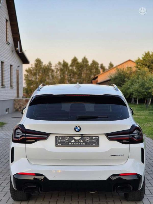 White BMW X3 2018 in Vilnius, with an engine capacity of 2.00 L and mileage of 181 thousand km for 26950 €, photo 6 on AUTOMOTO.COM.LV