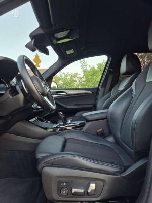 White BMW X3 2018 in Vilnius, with an engine capacity of 2.00 L and mileage of 181 thousand km for 26950 €, photo 10 on AUTOMOTO.COM.LV