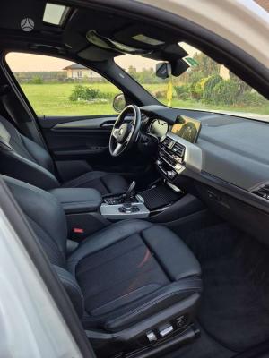White BMW X3 2018 in Vilnius, with an engine capacity of 2.00 L and mileage of 181 thousand km for 26950 €, photo 14 on AUTOMOTO.COM.LV