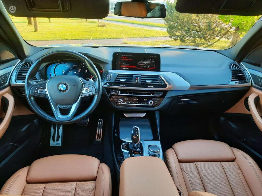 White BMW X3 2019 in Siauliai, with an engine capacity of 2.00 L and mileage of 163 thousand km for 23700 €, photo 14 on AUTOMOTO.COM.LV
