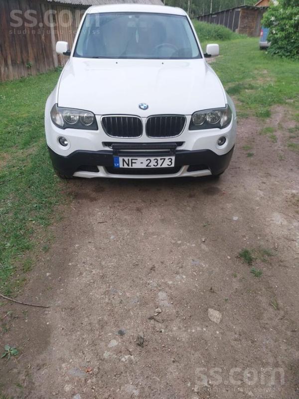 Balts BMW X3 2009 Alūksne, ar dzinēja tilpumu 2.00 L un nobraukumu 350 tūkst. km par 5000 €, foto 1 vietnē AUTOMOTO.COM.LV