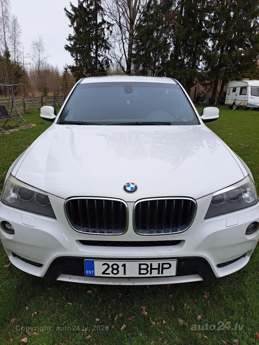 White BMW X3 2011 in Tallinn, with an engine capacity of 2.00 L and mileage of 355 thousand km for 6999 €, photo 1 on AUTOMOTO.COM.LV