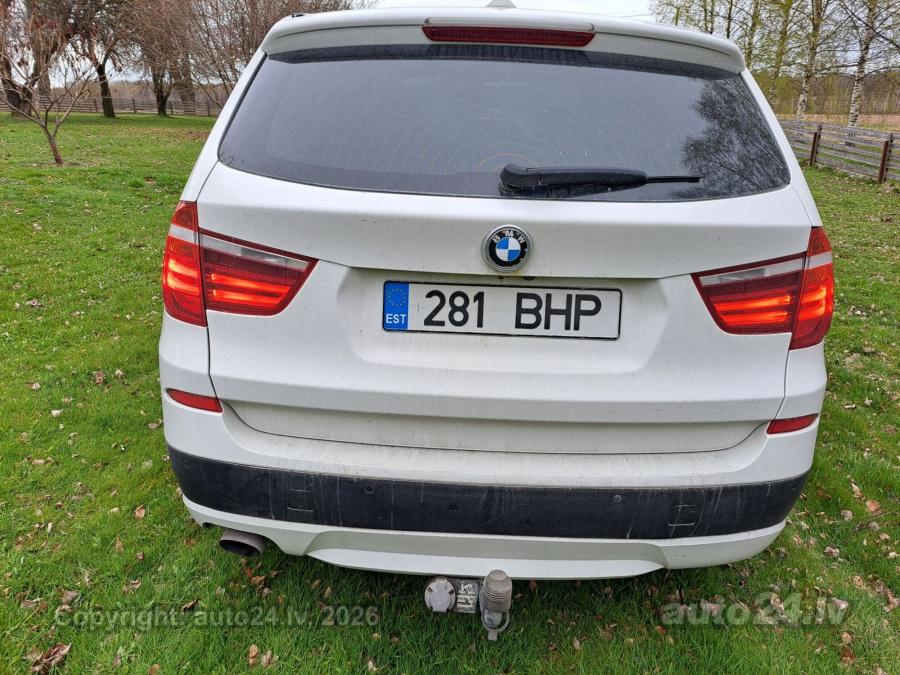 White BMW X3 2011 in Tallinn, with an engine capacity of 2.00 L and mileage of 355 thousand km for 6999 €, photo 4 on AUTOMOTO.COM.LV
