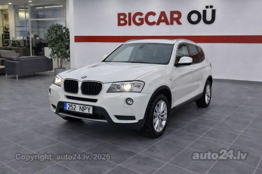 Balts BMW X3 2012 Pērnava, ar dzinēja tilpumu 3.00 L un nobraukumu 213 tūkst. km par 11999 €, foto 1 vietnē AUTOMOTO.COM.LV