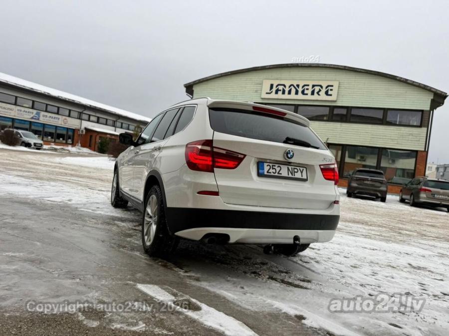 Balts BMW X3 2012 Pērnava, ar dzinēja tilpumu 3.00 L un nobraukumu 213 tūkst. km par 11999 €, foto 5 vietnē AUTOMOTO.COM.LV