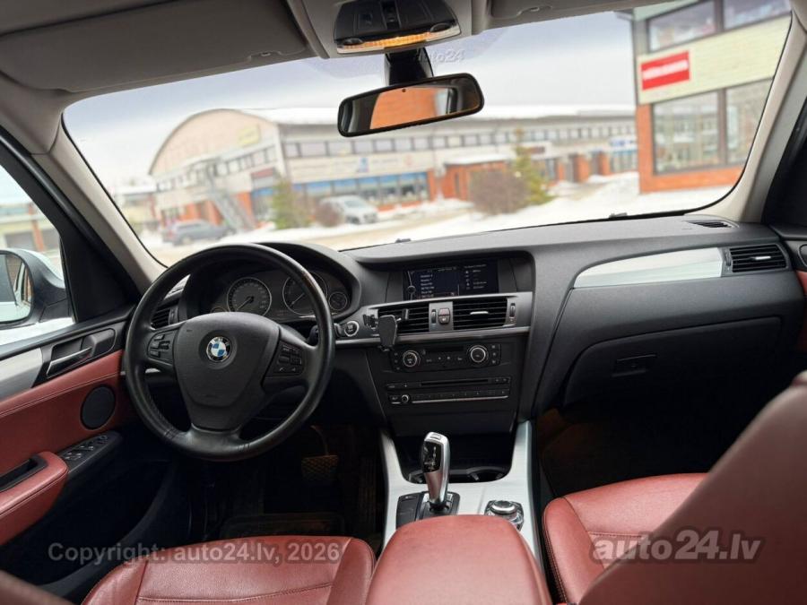 Balts BMW X3 2012 Pērnava, ar dzinēja tilpumu 3.00 L un nobraukumu 213 tūkst. km par 11999 €, foto 9 vietnē AUTOMOTO.COM.LV