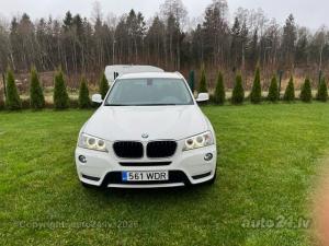 White BMW X3 2013 in Tallinn, with an engine capacity of 2.00 L and mileage of 281 thousand km for 12900 €, photo 4 on AUTOMOTO.COM.LV
