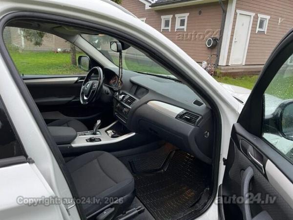 White BMW X3 2013 in Tallinn, with an engine capacity of 2.00 L and mileage of 281 thousand km for 12900 €, photo 7 on AUTOMOTO.COM.LV