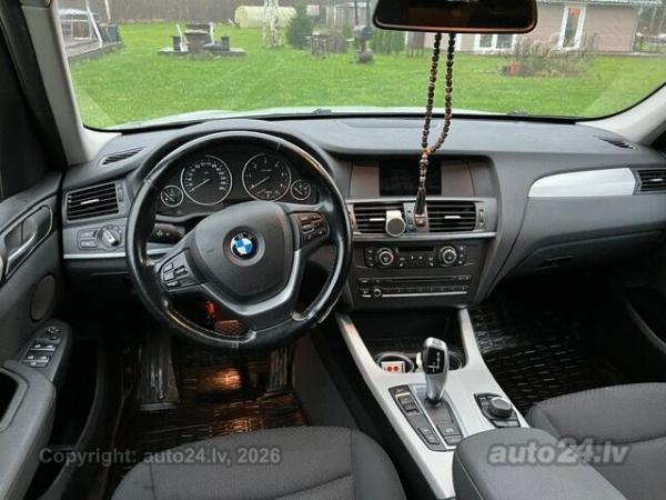 White BMW X3 2013 in Tallinn, with an engine capacity of 2.00 L and mileage of 281 thousand km for 12900 €, photo 8 on AUTOMOTO.COM.LV