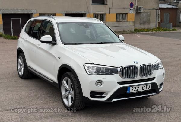 White BMW X3 2017 in Tallinn, with an engine capacity of 2.00 L and mileage of 142 thousand km for 19900 €, photo 3 on AUTOMOTO.COM.LV