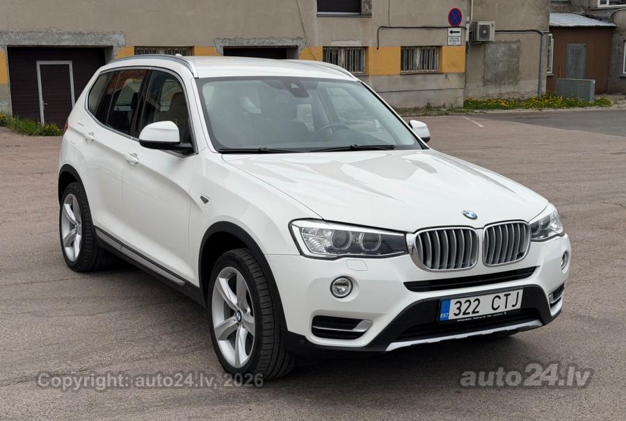 Balts BMW X3 2017 Tallina, ar dzinēja tilpumu 2.00 L un nobraukumu 142 tūkst. km par 19900 €, foto 4 vietnē AUTOMOTO.COM.LV