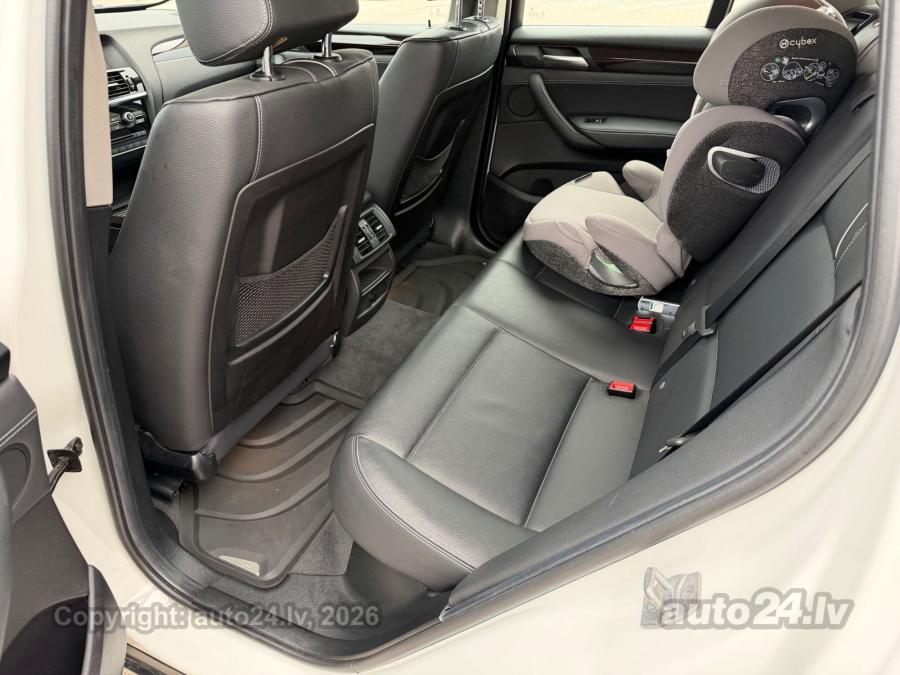 Balts BMW X3 2017 Tallina, ar dzinēja tilpumu 2.00 L un nobraukumu 142 tūkst. km par 19900 €, foto 11 vietnē AUTOMOTO.COM.LV