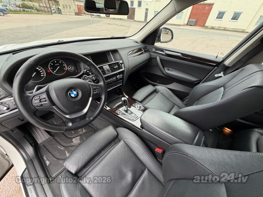 Balts BMW X3 2017 Tallina, ar dzinēja tilpumu 2.00 L un nobraukumu 142 tūkst. km par 19900 €, foto 12 vietnē AUTOMOTO.COM.LV