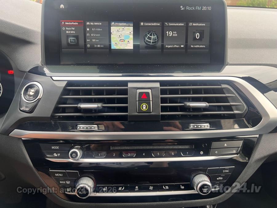 White BMW X3 2018 in Tallinn, with an engine capacity of 2.00 L and mileage of 175 thousand km for 22400 €, photo 11 on AUTOMOTO.COM.LV