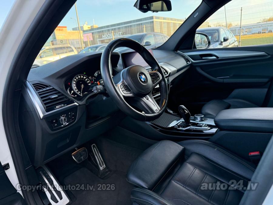 White BMW X3 2019 in Tallinn, with an engine capacity of 2.00 L and mileage of 170 thousand km for 23990 €, photo 6 on AUTOMOTO.COM.LV