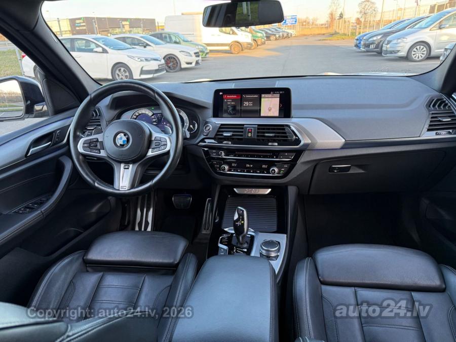 White BMW X3 2019 in Tallinn, with an engine capacity of 2.00 L and mileage of 170 thousand km for 23990 €, photo 8 on AUTOMOTO.COM.LV