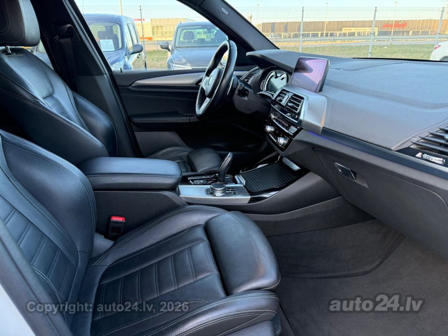 White BMW X3 2019 in Tallinn, with an engine capacity of 2.00 L and mileage of 170 thousand km for 23990 €, photo 10 on AUTOMOTO.COM.LV
