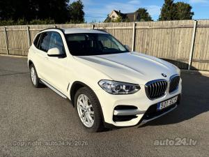 White BMW X3 2021 in Tartu, with an engine capacity of 2.00 L and mileage of 69 thousand km for 36500 €, photo  on AUTOMOTO.COM.LV