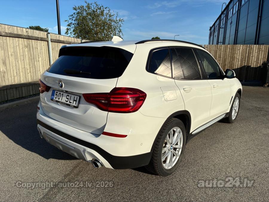 White BMW X3 2021 in Tartu, with an engine capacity of 2.00 L and mileage of 69 thousand km for 36500 €, photo 5 on AUTOMOTO.COM.LV