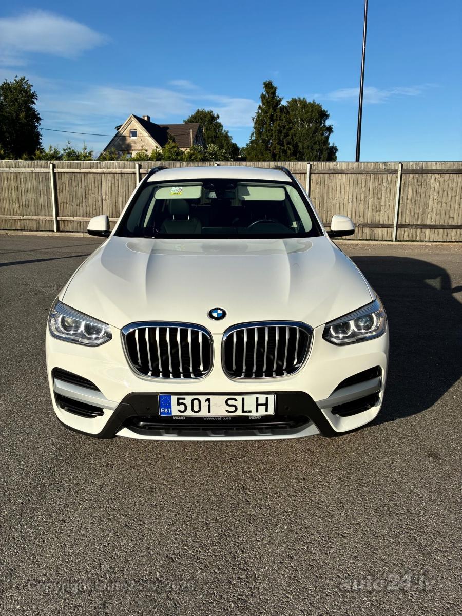 White BMW X3 2021 in Tartu, with an engine capacity of 2.00 L and mileage of 69 thousand km for 36500 €, photo 6 on AUTOMOTO.COM.LV