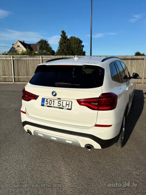 White BMW X3 2021 in Tartu, with an engine capacity of 2.00 L and mileage of 69 thousand km for 36500 €, photo 8 on AUTOMOTO.COM.LV