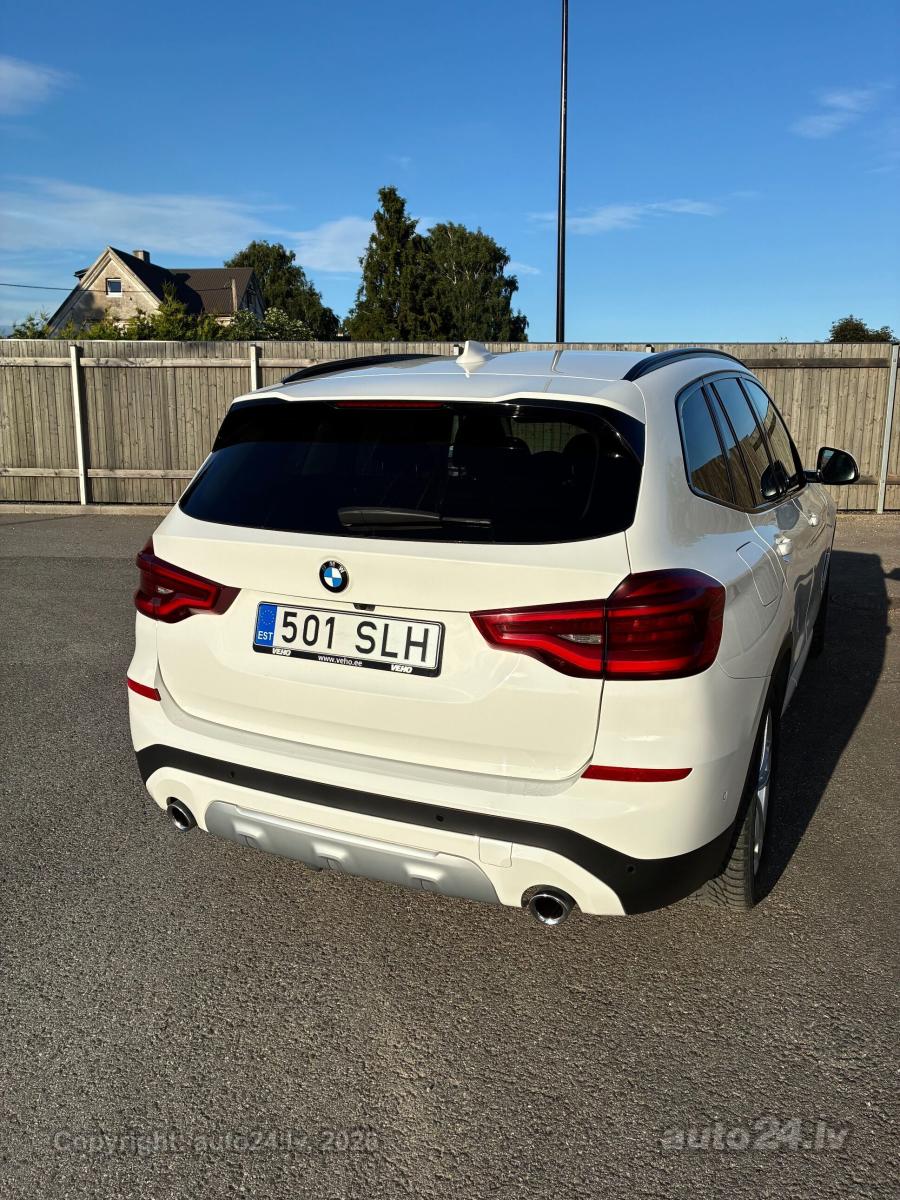 White BMW X3 2021 in Tartu, with an engine capacity of 2.00 L and mileage of 69 thousand km for 36500 €, photo 8 on AUTOMOTO.COM.LV