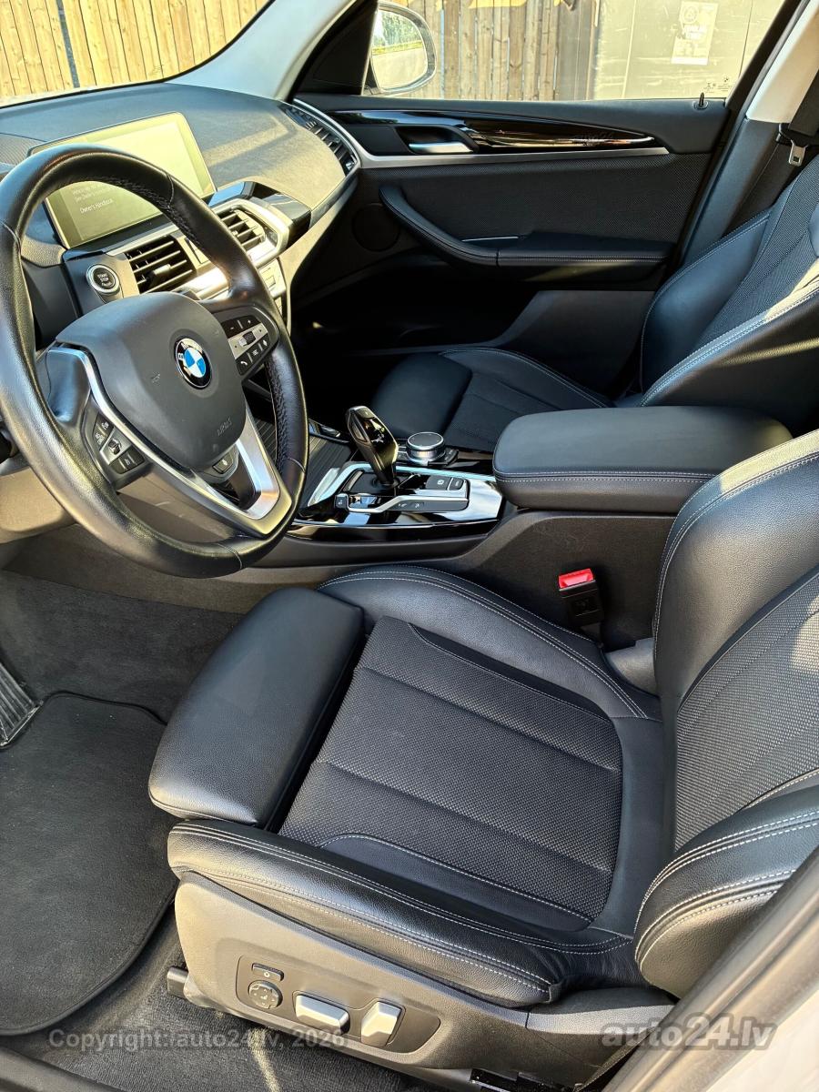 White BMW X3 2021 in Tartu, with an engine capacity of 2.00 L and mileage of 69 thousand km for 36500 €, photo 11 on AUTOMOTO.COM.LV