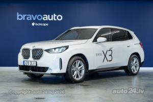 White BMW X3 2026 in Tallinn, with an engine capacity of 2.00 L and mileage of 7 thousand km for 53530 €, photo  on AUTOMOTO.COM.LV