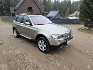Yellow BMW X3 2007 in Prienai, with an engine capacity of 2.99 L and mileage of 300 thousand km for 3650 €, photo  on AUTOMOTO.COM.LV