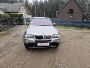 Yellow BMW X3 2007 in Prienai, with an engine capacity of 2.99 L and mileage of 312 thousand km for 3600 €, photo 12 on AUTOMOTO.COM.LV