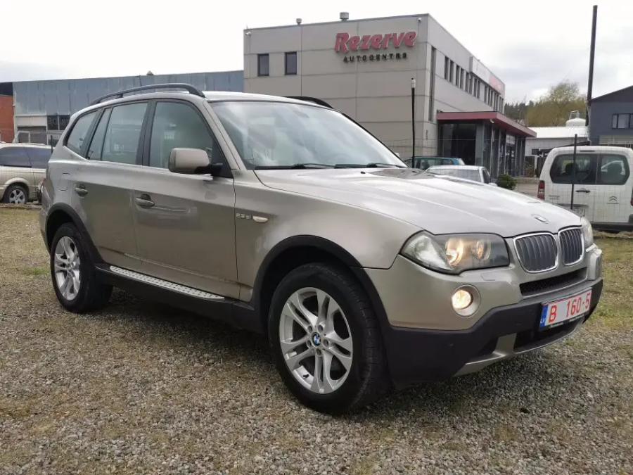 Yellow BMW X3 2007 in Kuldiga, with an engine capacity of 2.50 L and mileage of 227 thousand km for 6800 €, photo 4 on AUTOMOTO.COM.LV