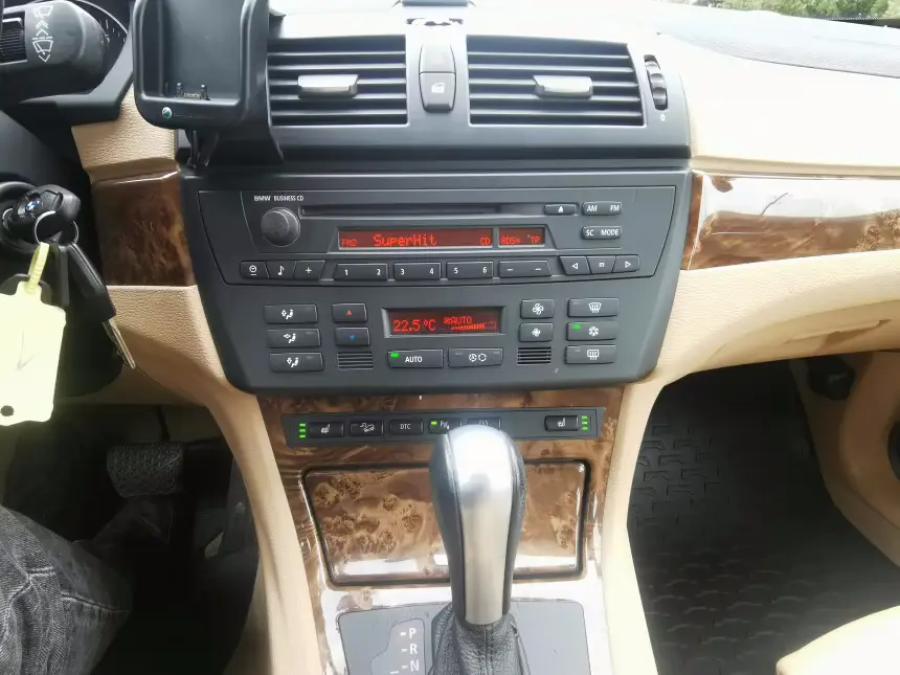 Yellow BMW X3 2007 in Kuldiga, with an engine capacity of 2.50 L and mileage of 227 thousand km for 6800 €, photo 10 on AUTOMOTO.COM.LV