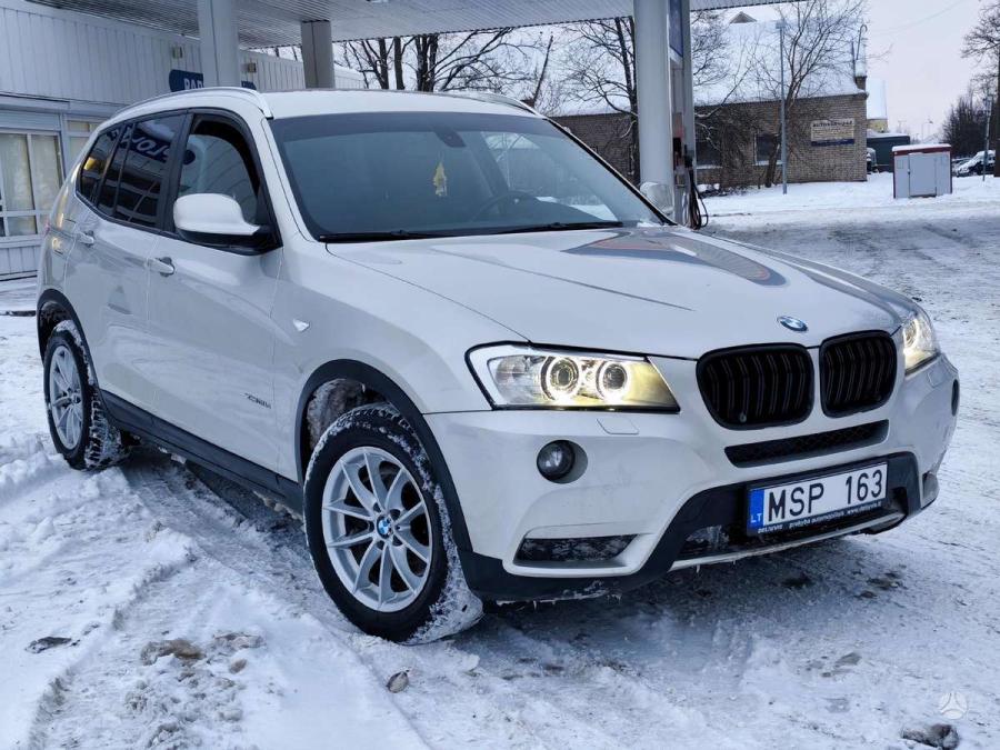 Dzeltens BMW X3 2011 Anykščiai, ar dzinēja tilpumu 2.00 L un nobraukumu 169 tūkst. km par 8750 €, foto 1 vietnē AUTOMOTO.COM.LV