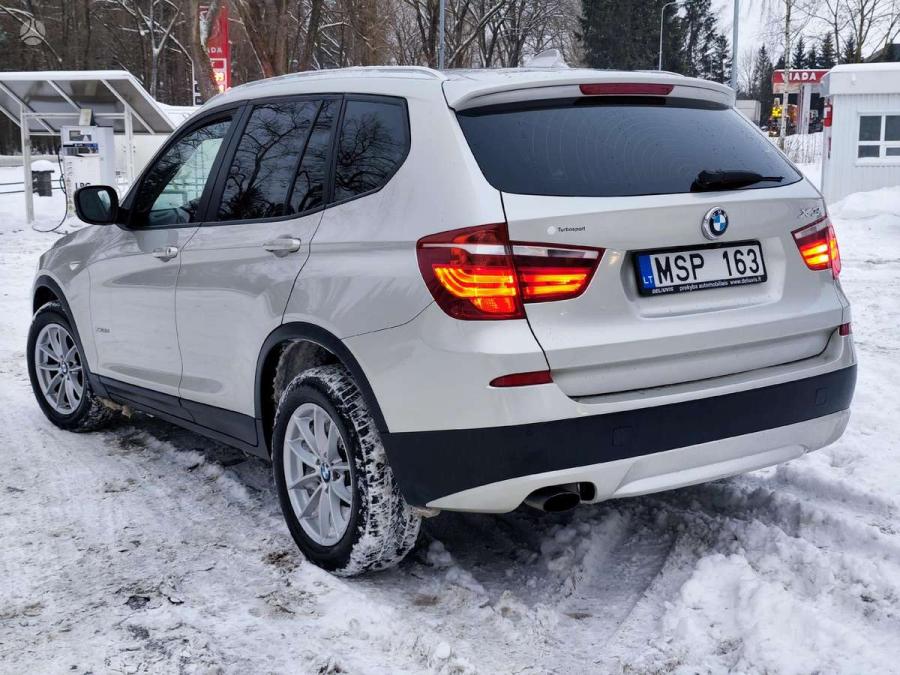 Dzeltens BMW X3 2011 Anykščiai, ar dzinēja tilpumu 2.00 L un nobraukumu 169 tūkst. km par 8750 €, foto 3 vietnē AUTOMOTO.COM.LV